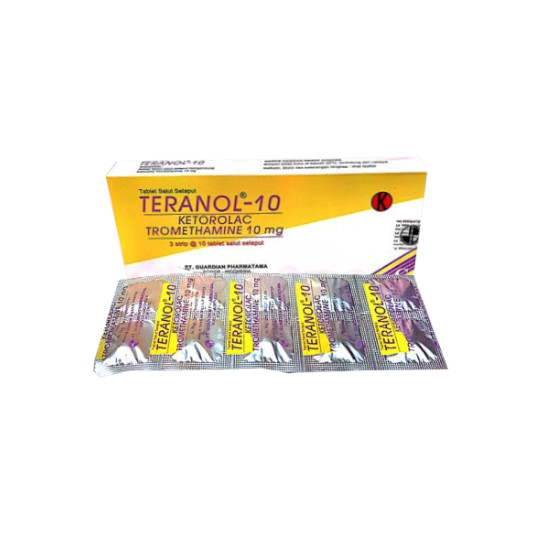 Teranol 10 mg 10 Tablet - Kegunaan, Efek Samping, Dosis dan Aturan ...