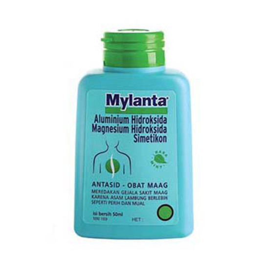Mylanta Sirup 50 ml - Kegunaan, Efek Samping, Dosis dan Aturan Pakai ...