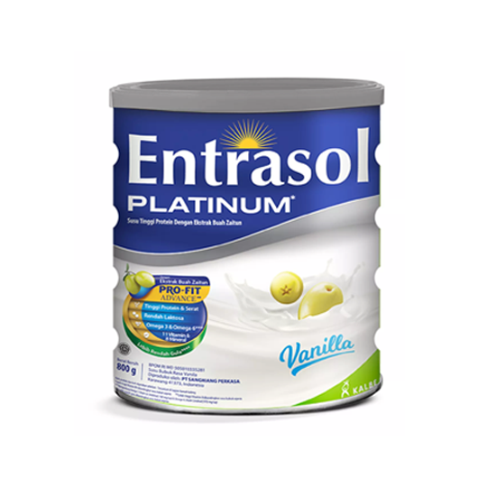 Entrasol Platinum Vanilla 800 g - Kegunaan, Efek Samping, Dosis dan ...