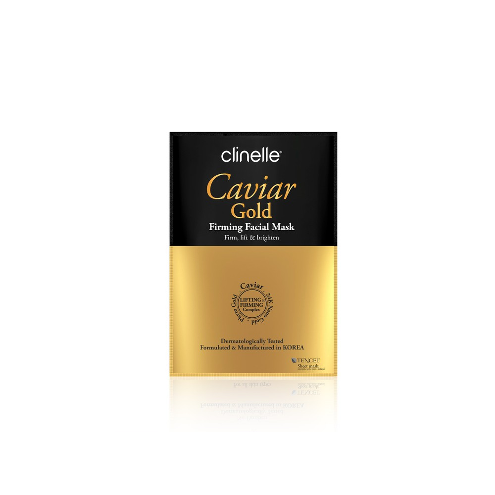 Clinelle Caviar Gold Firming Facial Mask - Kegunaan, Efek Samping ...