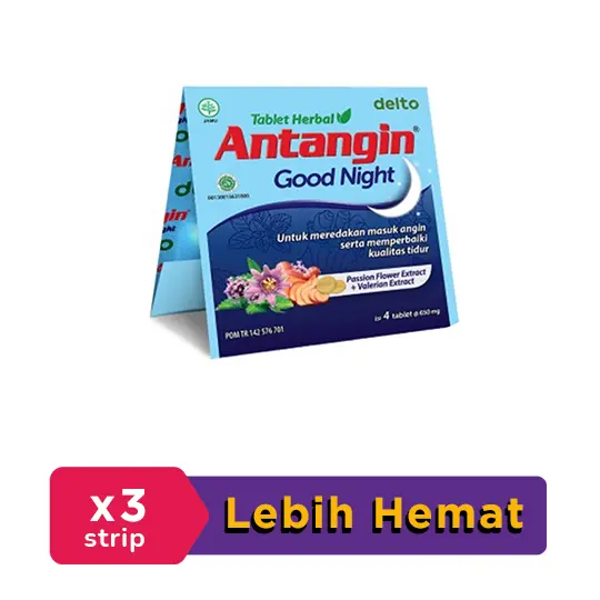 Antangin Good Night 3 Strip (4 Tablet/Strip) - Hemat Borongan ...