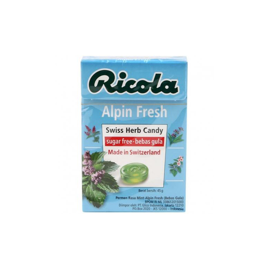 Ricola Alpin Fresh Permen 45 g - Kegunaan, Efek Samping, Dosis dan ...
