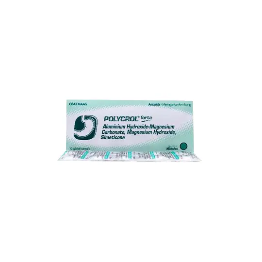 Polycrol Forte 10 Tablet - Kegunaan, Efek Samping, Dosis dan Aturan ...