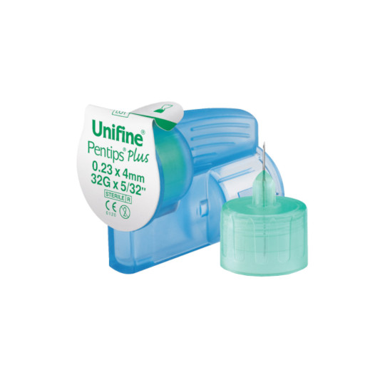 Unifine Pentips Plus 32G (0.23 x 4 mm) Pen Needles 100 Pieces ...