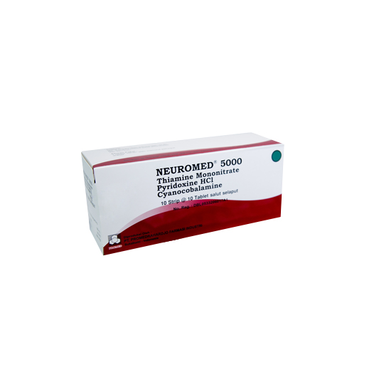 Neuromed 5000 mcg 10 Tablet - Kegunaan, Efek Samping, Dosis dan Aturan ...