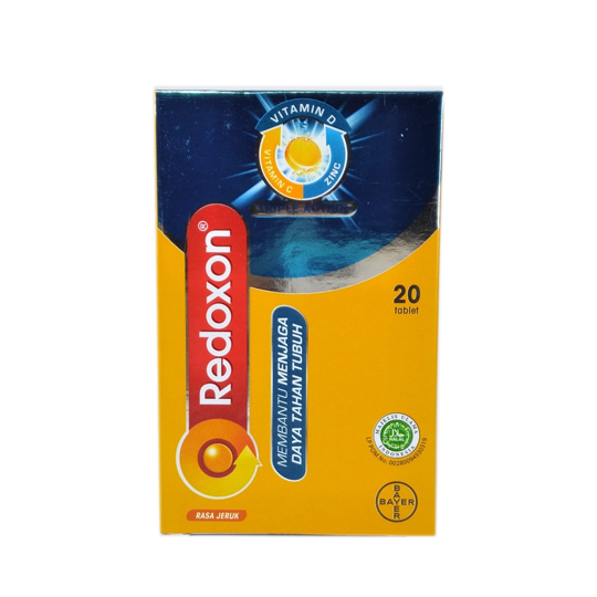 Redoxon Triple Action Effervescent Twin Pack 20 Tablet - Kegunaan, Efek ...
