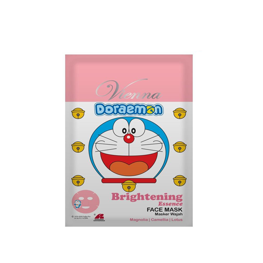 Vienna Doraemon Brightening Essence Face Mask - Kegunaan, Efek Samping ...