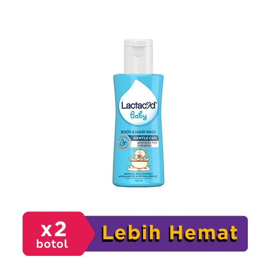 Lactacyd Baby Liquid 60 ml 2 Botol - Hemat Borongan - Kegunaan, Efek ...