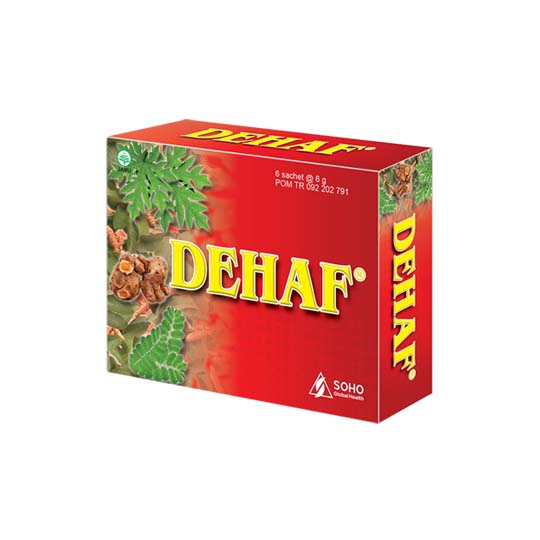Dehaf Granul 6 Sachet - Kegunaan, Efek Samping, Dosis dan Aturan Pakai ...