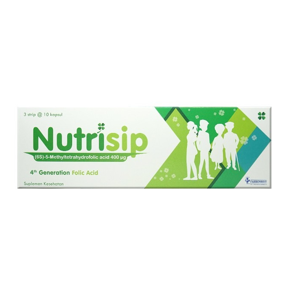 Nutrisip 10 Kapsul - Kegunaan, Efek Samping, Dosis dan Aturan Pakai ...