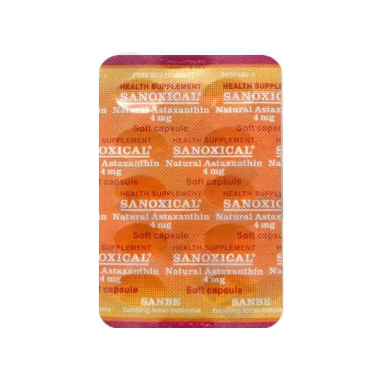 Sanoxical 10 Kapsul - Kegunaan, Efek Samping, Dosis dan Aturan Pakai ...