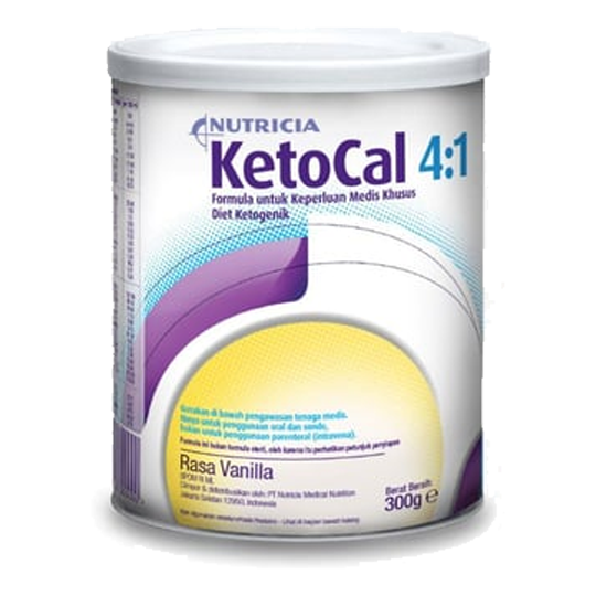 Ketocal 4:1 Formula Diet Ketogenik Rasa Vanila 300 g - Kegunaan, Efek ...