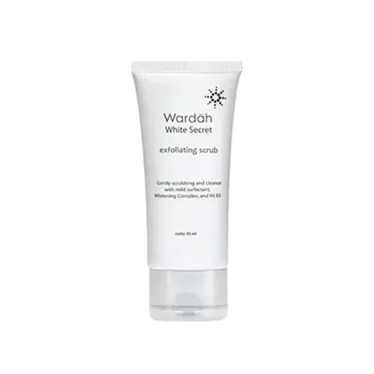 Wardah White Secret Exfoliating Scrub 50 ml - Kegunaan, Efek Samping ...