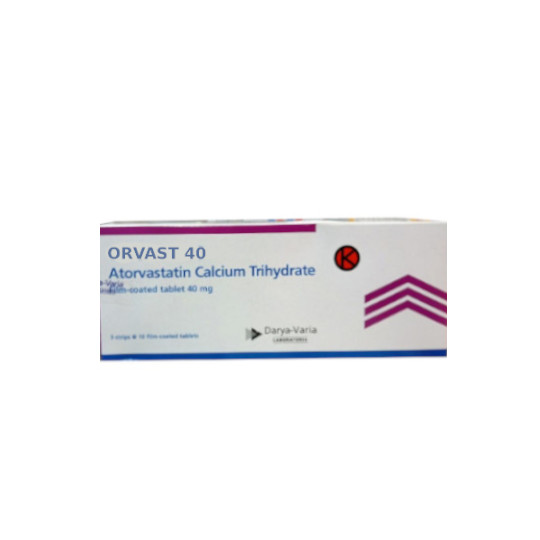 Orvast 40 mg 10 Tablet - Kegunaan, Efek Samping, Dosis dan Aturan Pakai ...