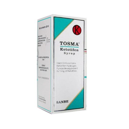 Tosma 1 mg/5 ml Syrup 60 ml - Kegunaan, Efek Samping, Dosis dan Aturan ...