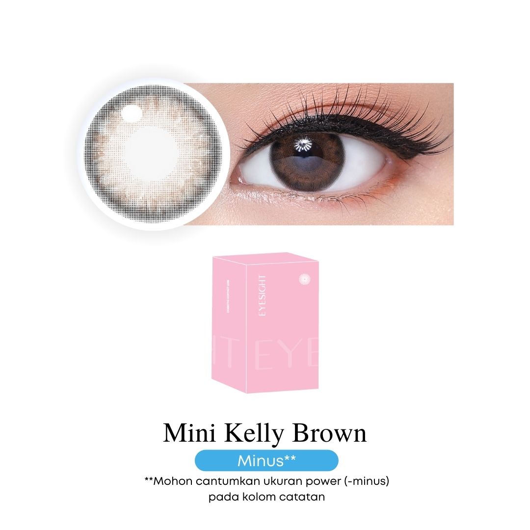 Eyesight Kitty Kawaii Mini Kelly Brown Softlens Minus - Kegunaan, Efek ...
