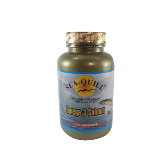 Sea-Quill Omega-3 Salmon 120 Kapsul - Kegunaan, Efek Samping, Dosis dan ...