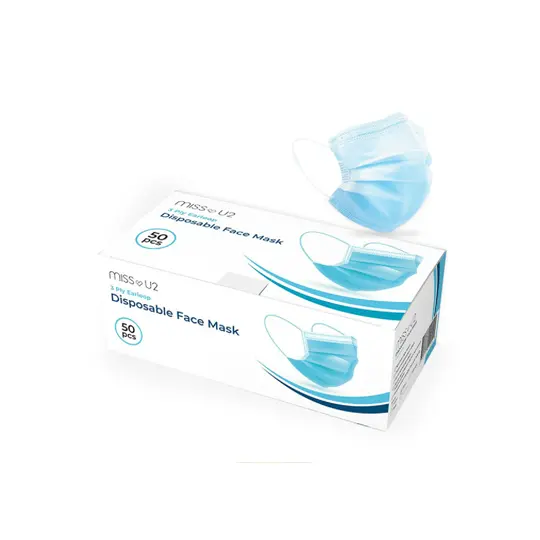 MISS U2 3PLY DISPOSABLE FACE MASK EARLOOP - Kegunaan, Efek Samping ...