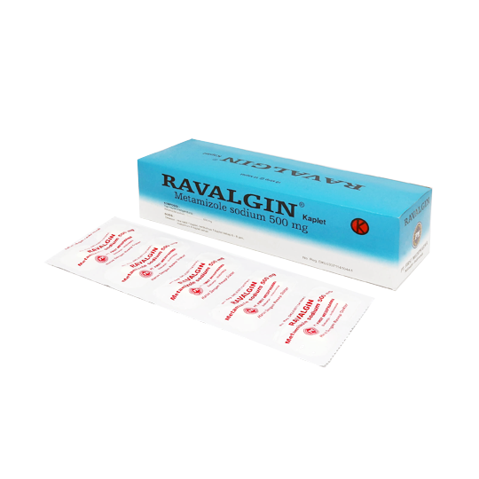 Ravalgin 500 mg 10 Kaplet - Kegunaan, Efek Samping, Dosis dan Aturan ...