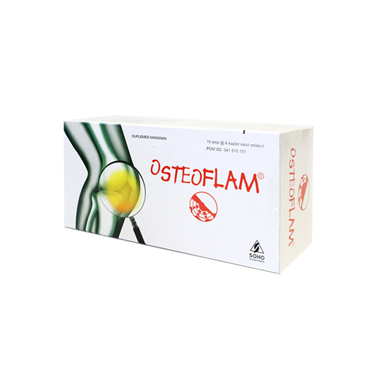 Osteoflam 6 Kaplet - Kegunaan, Efek Samping, Dosis dan Aturan Pakai ...