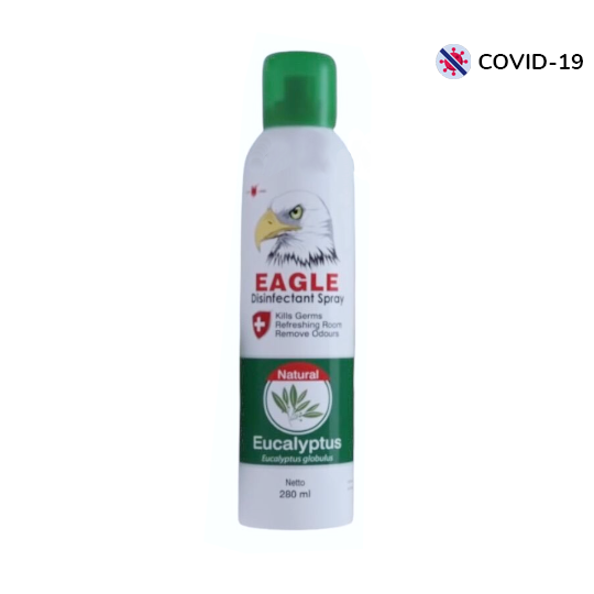Eagle Eucalyptus Disinfectant Spray 280 ml - Kegunaan, Efek Samping ...