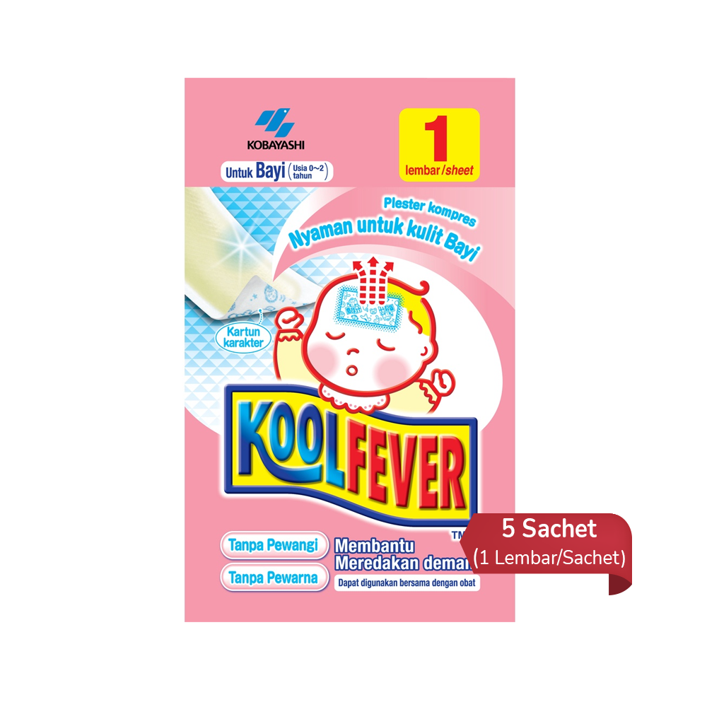 Koolfever For Baby 5 Sachet - Hemat Borongan - Kegunaan, Efek Samping ...