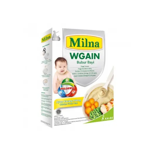 MILNA 6-12 WGAIN AYAM KACANG POLONG 120 G - Kegunaan, Efek Samping ...