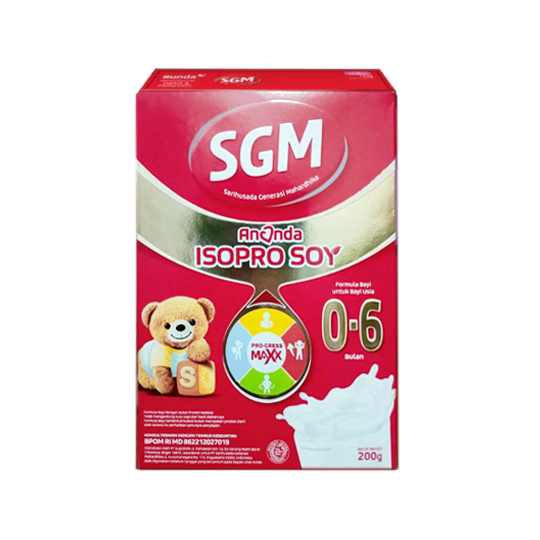 SGM Ananda Advance+ Soya/ Isopro Soy 1 (0-6 Bulan) Formula Soya Bubuk ...