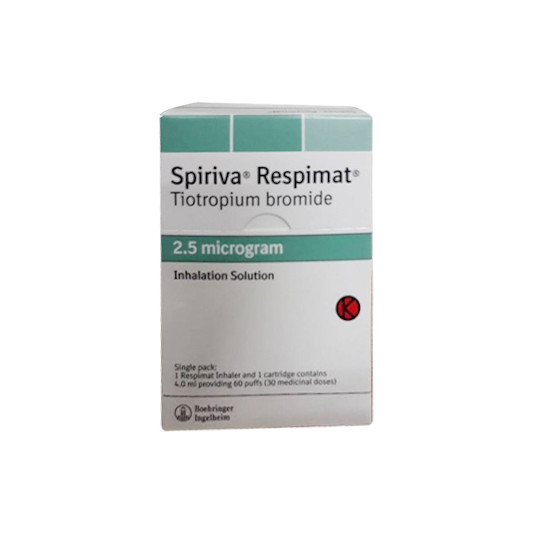 Spiriva Respimat Inhaler 2.5 mcg 2 Box (1 Inhaler/Box)- Obat Rutin ...
