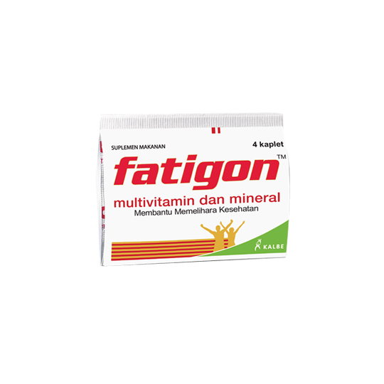 Fatigon 4 Kaplet - Kegunaan, Efek Samping, Dosis dan Aturan Pakai - Halodoc