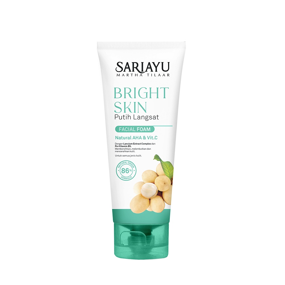 Sariayu Putih Langsat Facial Foam/ Bright Skin Facial Foam 75 g - Kegunaan, Efek Samping, Dosis ...