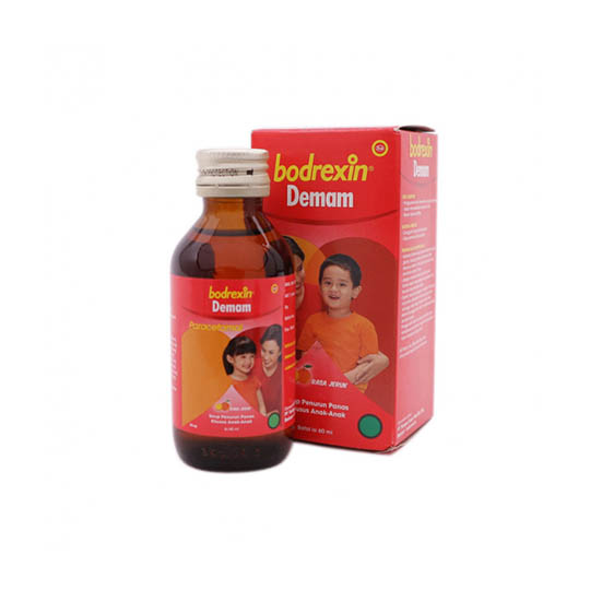 Bodrexin Demam Sirup Rasa Jeruk 60 ml - Kegunaan, Efek Samping, Dosis ...