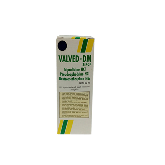 Valved DM Sirup 60 ml - Kegunaan, Efek Samping, Dosis dan Aturan Pakai ...