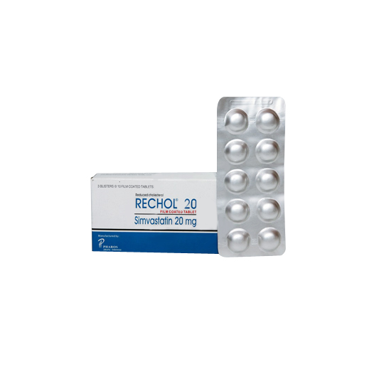 Rechol 20 mg 10 Tablet - Kegunaan, Efek Samping, Dosis dan Aturan Pakai ...