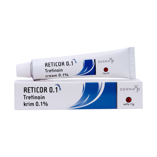 Reticor 0.1% Cream 15 g - Kegunaan, Efek Samping, Dosis dan Aturan ...