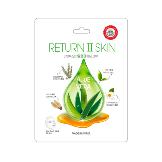 Return II Skin Mask Pack Aloe - Kegunaan, Efek Samping, Dosis dan Aturan Pakai - Halodoc