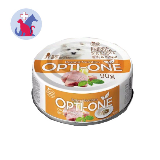 Opti One Dog Chicken with White Tuna & Flaxseed 90 g - Kegunaan, Efek ...