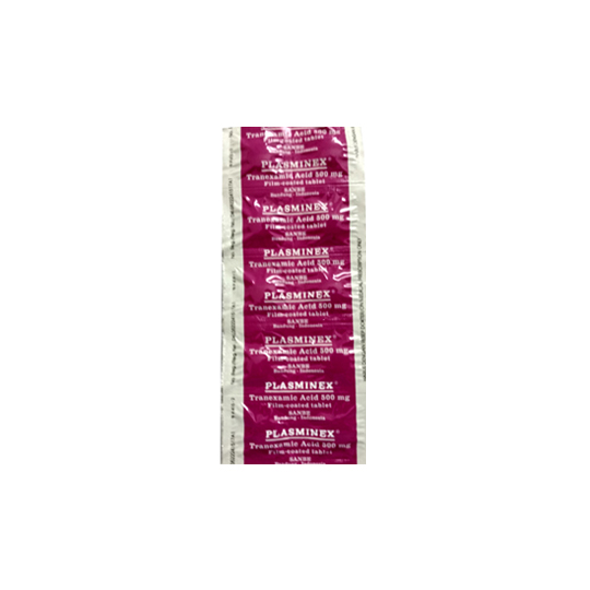 Plasminex 500 mg 10 Tablet - Kegunaan, Efek Samping, Dosis dan Aturan ...