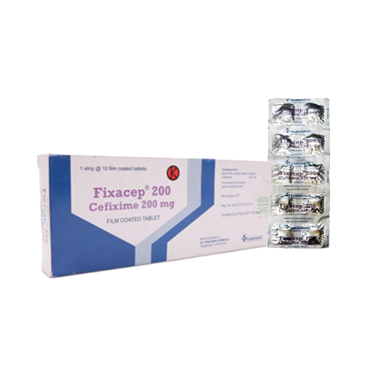 Fixacep Fc 200 mg 10 Tablet - Kegunaan, Efek Samping, Dosis dan Aturan ...