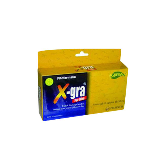X-Gra 150 mg 30 Kapsul - Kegunaan, Efek Samping, Dosis dan Aturan Pakai ...
