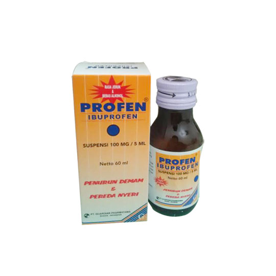 Profen Sirup 60 ml - Kegunaan, Efek Samping, Dosis dan Aturan Pakai ...