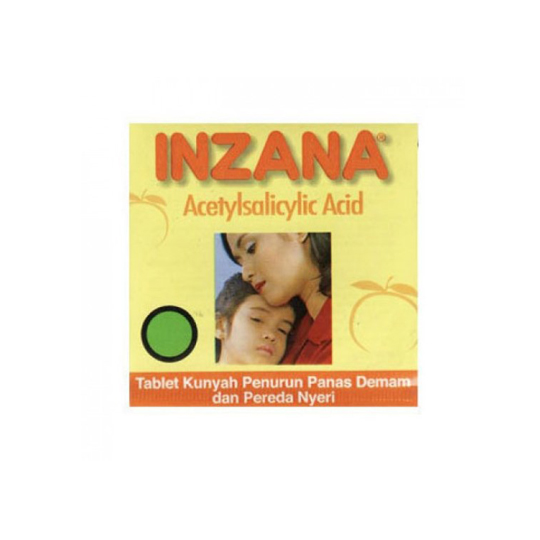 Inzana 80 mg 4 Tablet Kunyah - Kegunaan, Efek Samping, Dosis dan Aturan ...