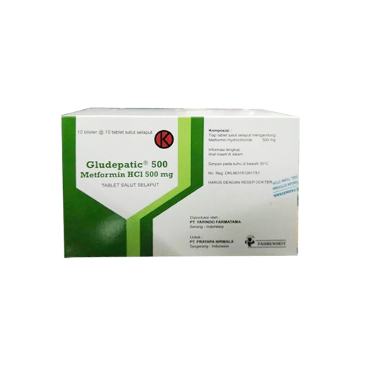 Gludepatic 500 mg 10 Tablet - Kegunaan, Efek Samping, Dosis dan Aturan ...
