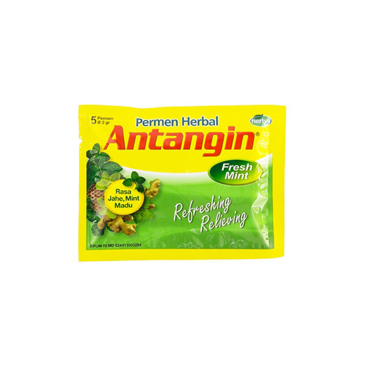 Antangin Permen Herbal Fresh Mint 5 Tablet - Kegunaan, Efek Samping ...