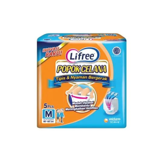 LIFREE POPOK DEWASA CELANA M 5 PIECES - Kegunaan, Efek Samping, Dosis dan Aturan Pakai - Halodoc