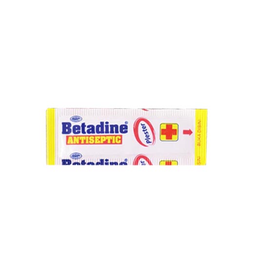 Betadine Plester 1 Strip - Kegunaan, Efek Samping, Dosis dan Aturan ...