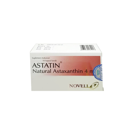 Astatin 4 mg 10 Kapsul - Kegunaan, Efek Samping, Dosis dan Aturan Pakai ...