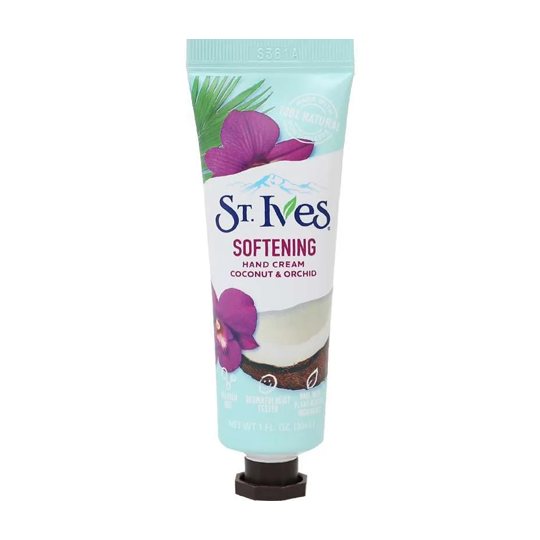 St Ives Softening Hand Cream Coconut & Orchid 30 ml - Kegunaan, Efek ...