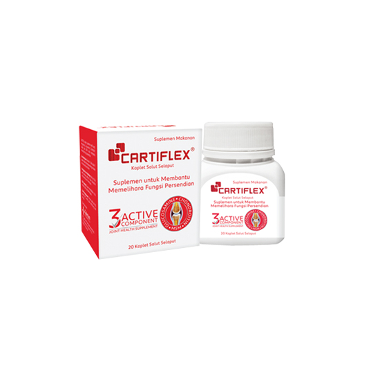 Cartiflex 20 Kaplet - Kegunaan, Efek Samping, Dosis dan Aturan Pakai ...