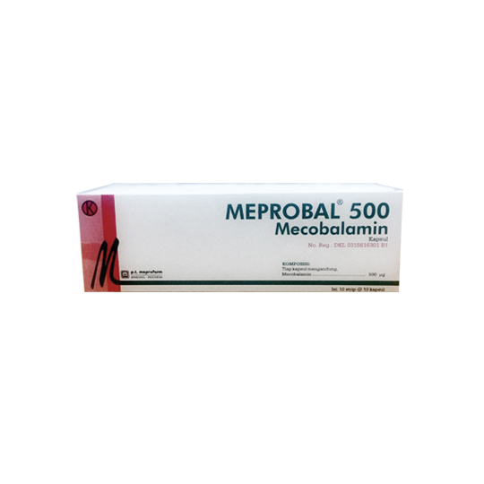 Meprobal 500 mcg 10 Kapsul - Kegunaan, Efek Samping, Dosis dan Aturan ...